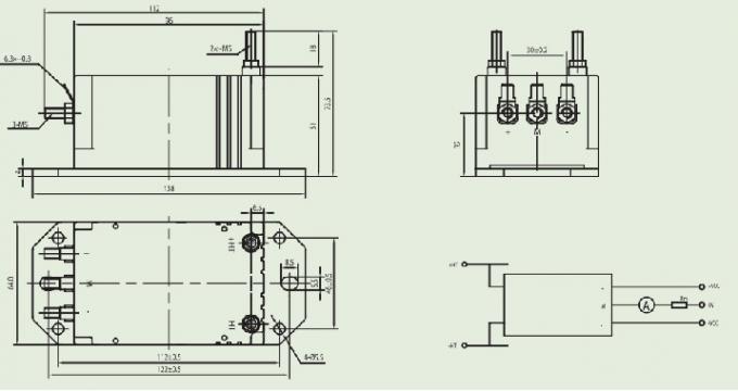 2000VA Magnetic Modulation 4us Response Voltage Transducers