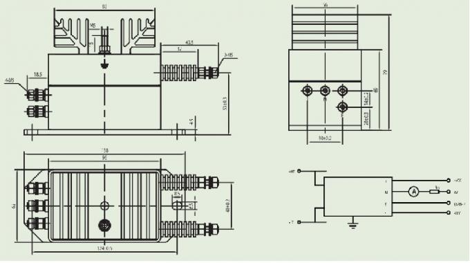 9kV 50Hz 2000VA Magnetic Balance Voltage Sensor