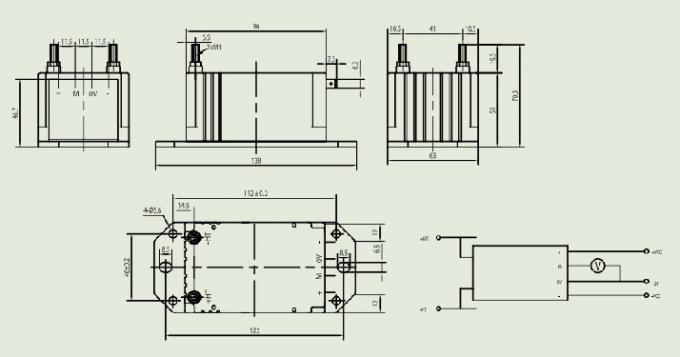 4us Response 1400VA Magnetic Modulation Voltage Sensor